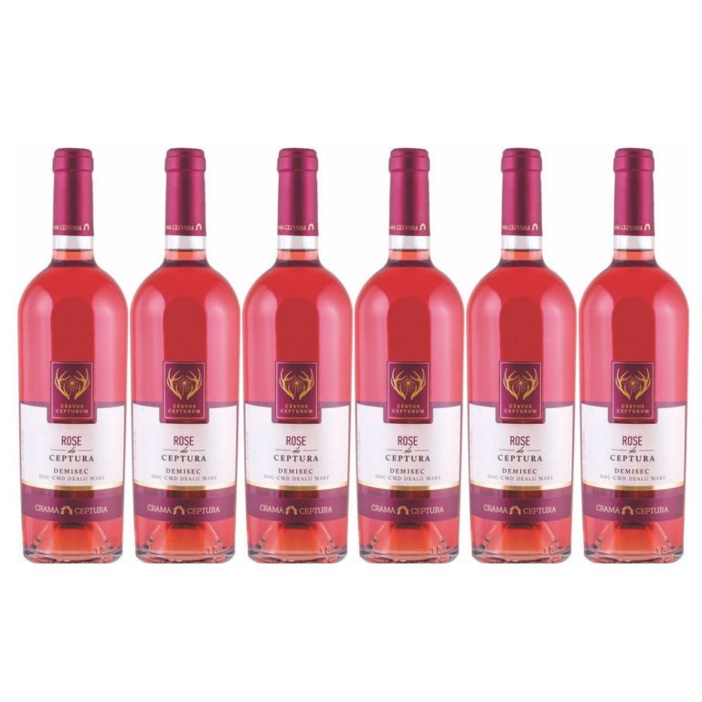 CERVUS CEPTURUM, Rose Demisec, Crama Ceptura, 750 ml – Rafinat