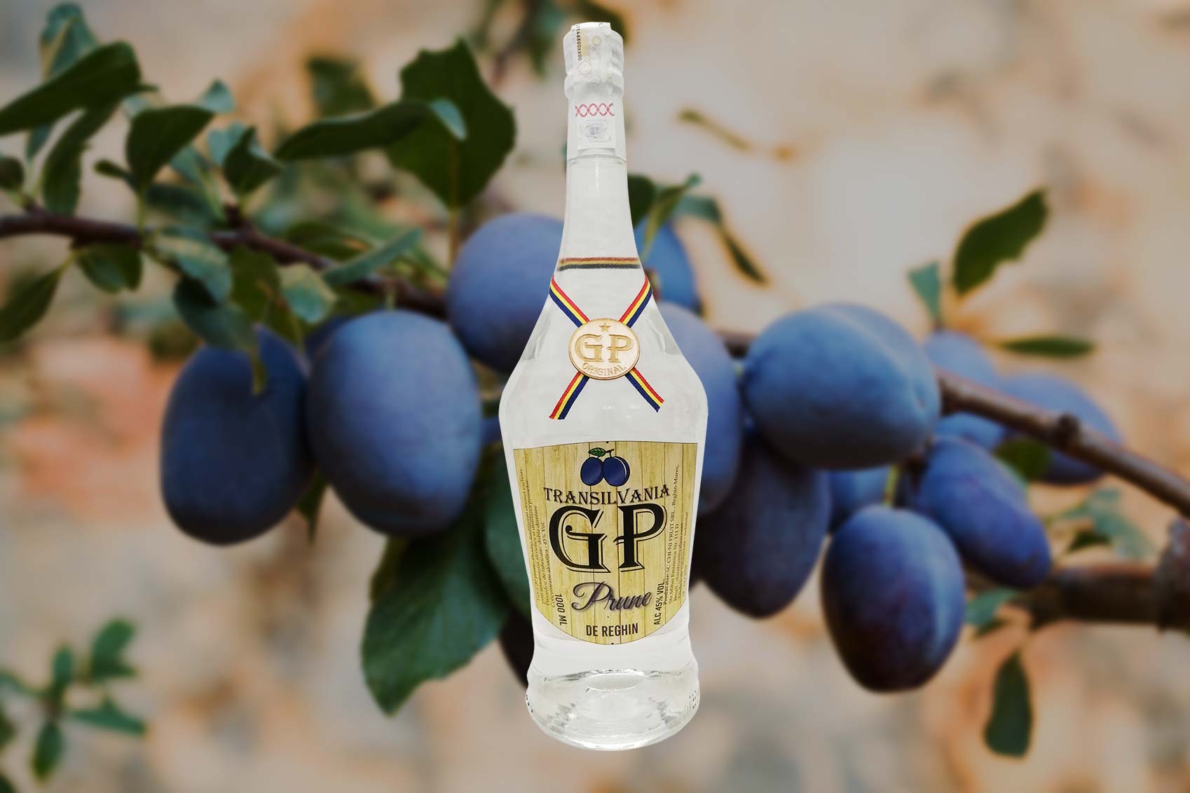 TUICA 100% de PRUNE – Transilvania GP, 1000 ml – Rafinat.ro