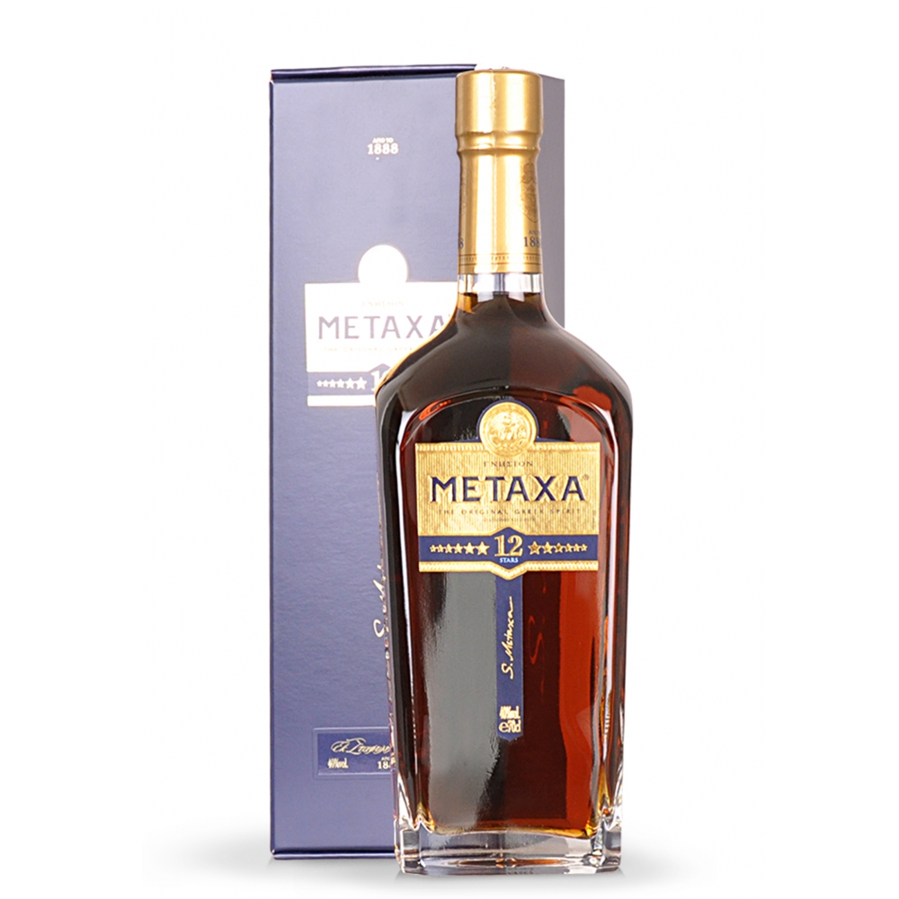 METAXA 12 stele, 700 ml – Rafinat