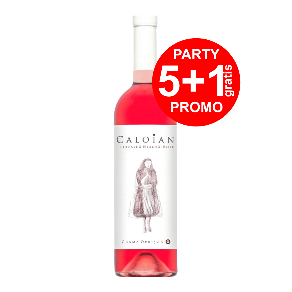 CALOIAN – FETEASCA NEAGRA Rose 5+1 – Rafinat