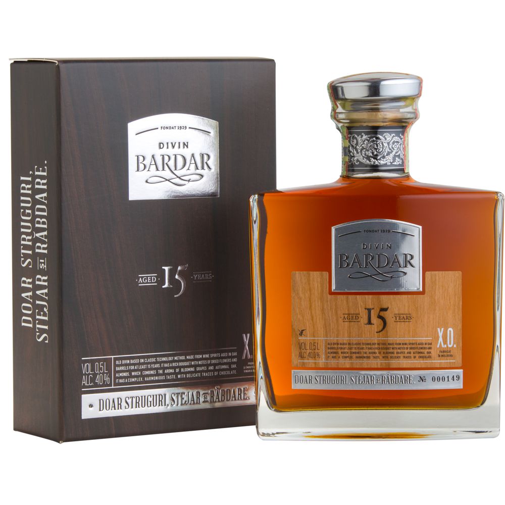 Divin Bardar Platinum XO 15 ani, 500ml – Rafinat.ro