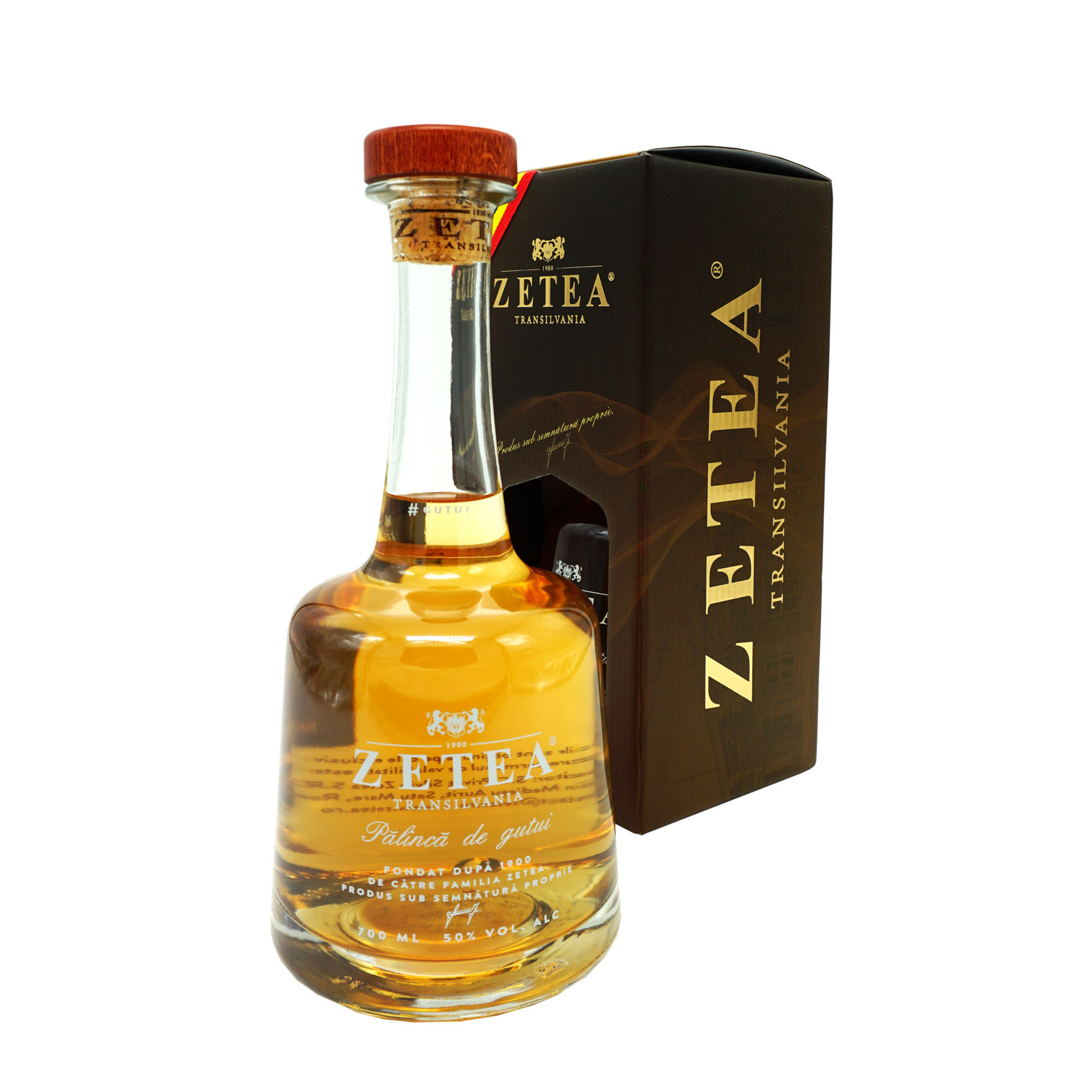 ZETEA, Palinca de GUTUI, 50%, 700 ml – Rafinat.ro
