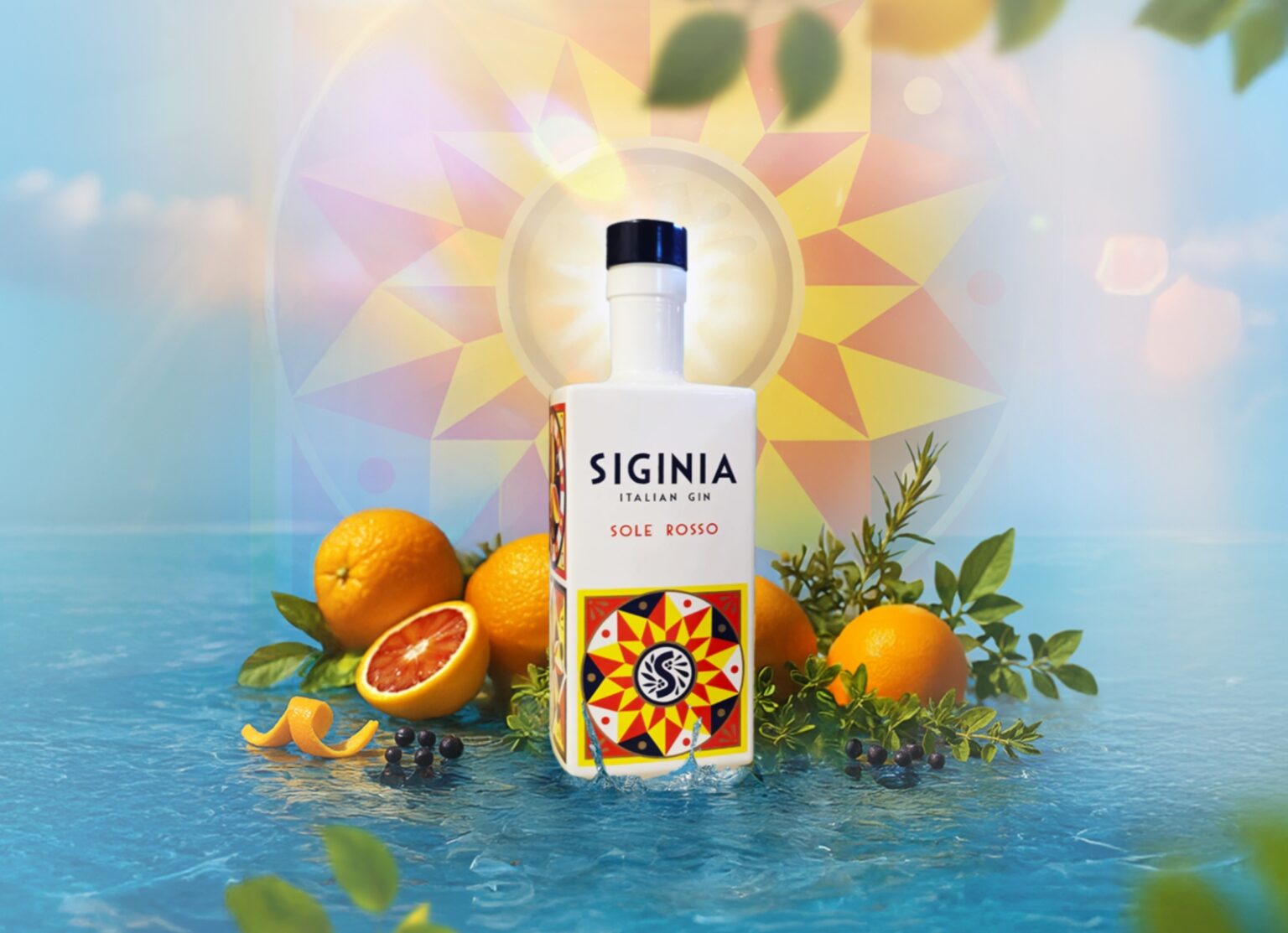 SIGINIA SOLE ROSSO, Italian Gin, 700 ml – Rafinat